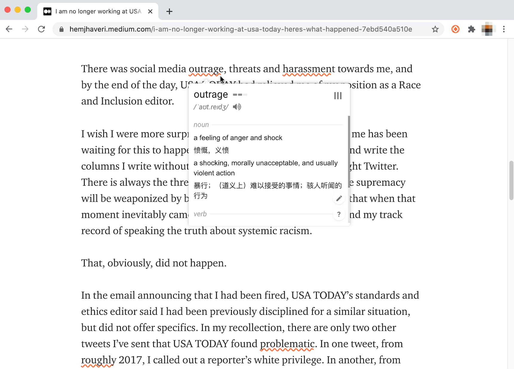 Auto highlight words - Burning Vocabulary